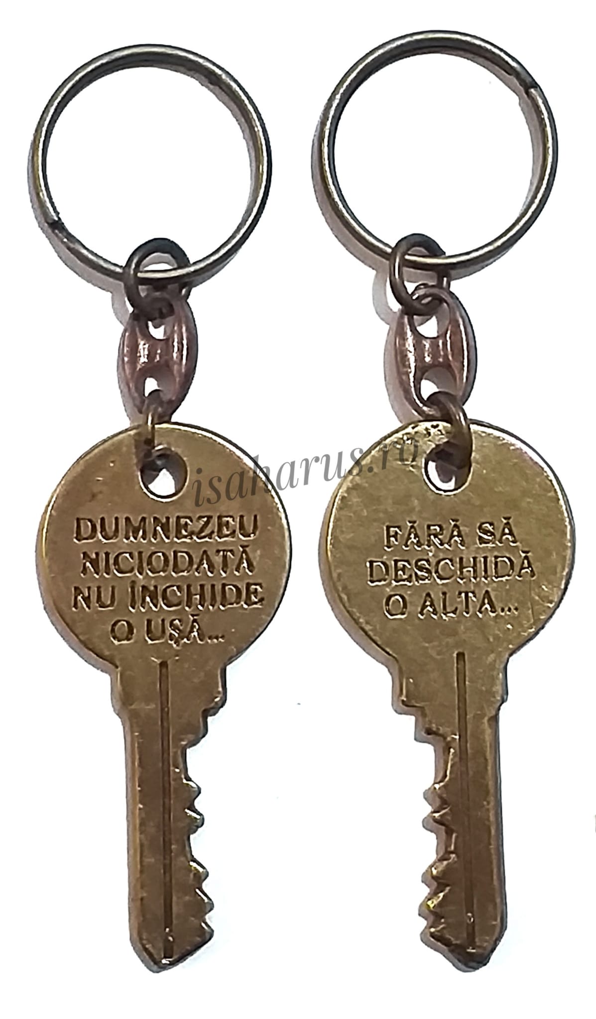 Breloc din metal: Cheie - isaharus.ro