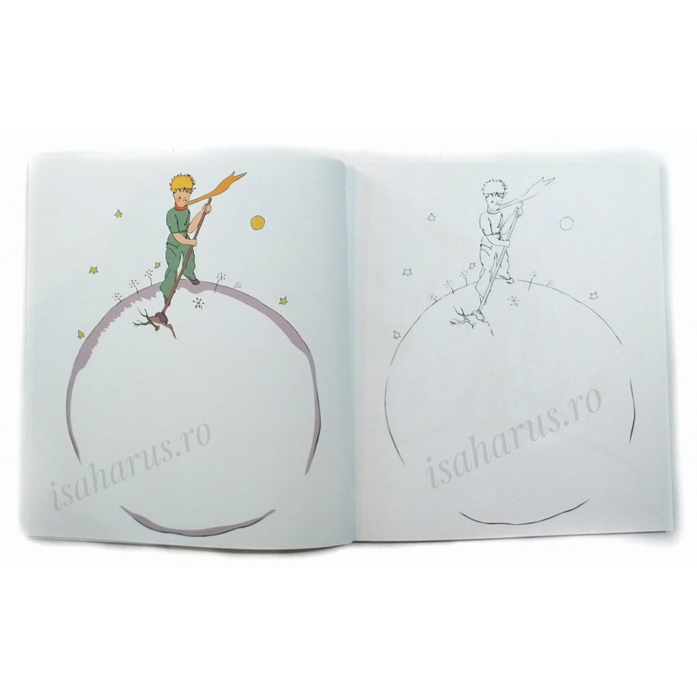 Micul prinț. Carte de colorat cu 40 de desene și activități