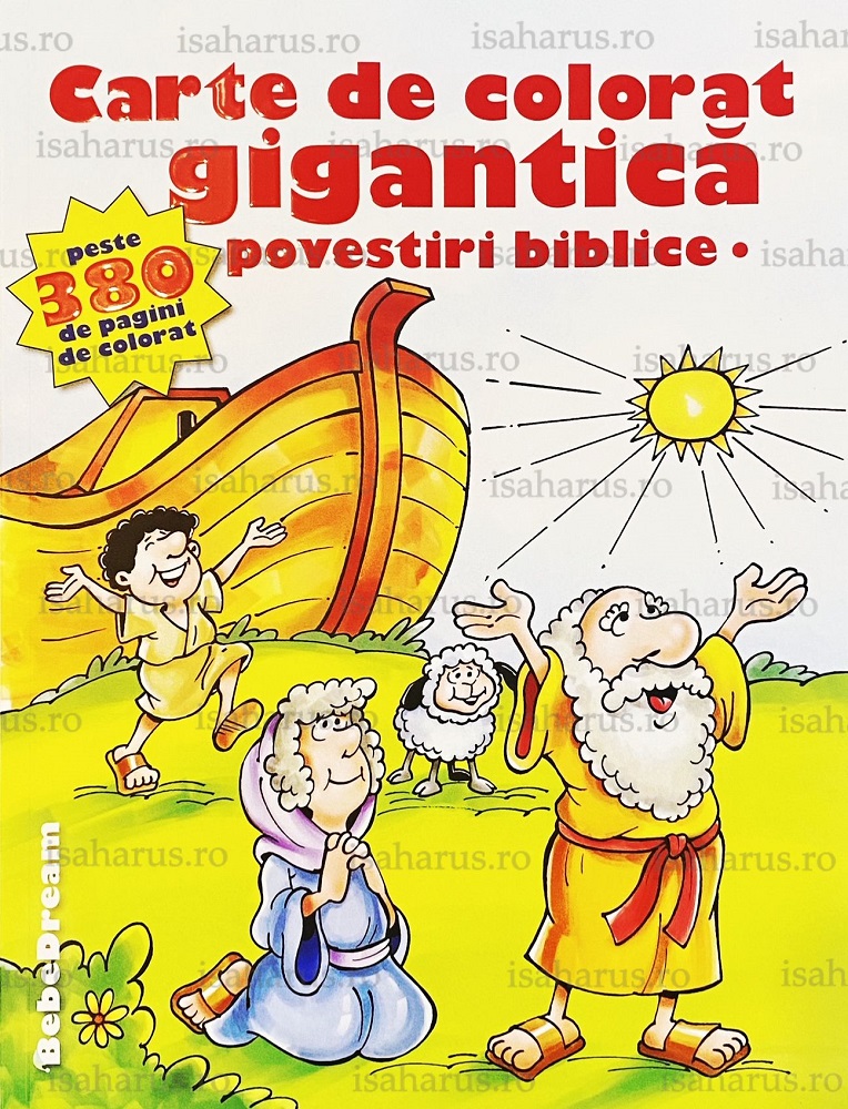 Carte de colorat gigantică. Povestiri biblice